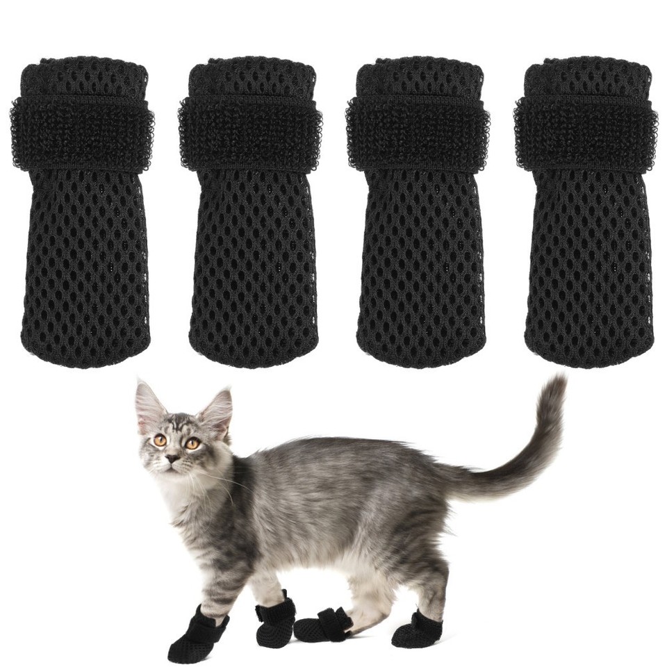 8 Pcs Anti- Cat Paw Caps Protective Cat Claw Covers Cat Injection | eBay UK