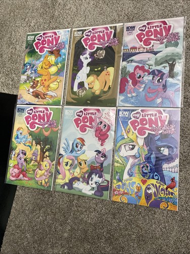 Lot of 6 My Little Pony IDW Comic Friendship Is Magic Friends Forever ...