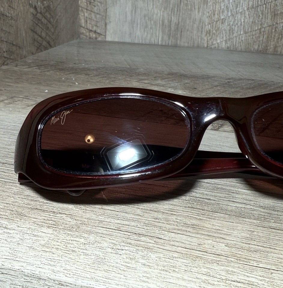 Maui Jim Nani MJ190-04 Ruby Red Maui Rose Discontinued Italy | eBay
