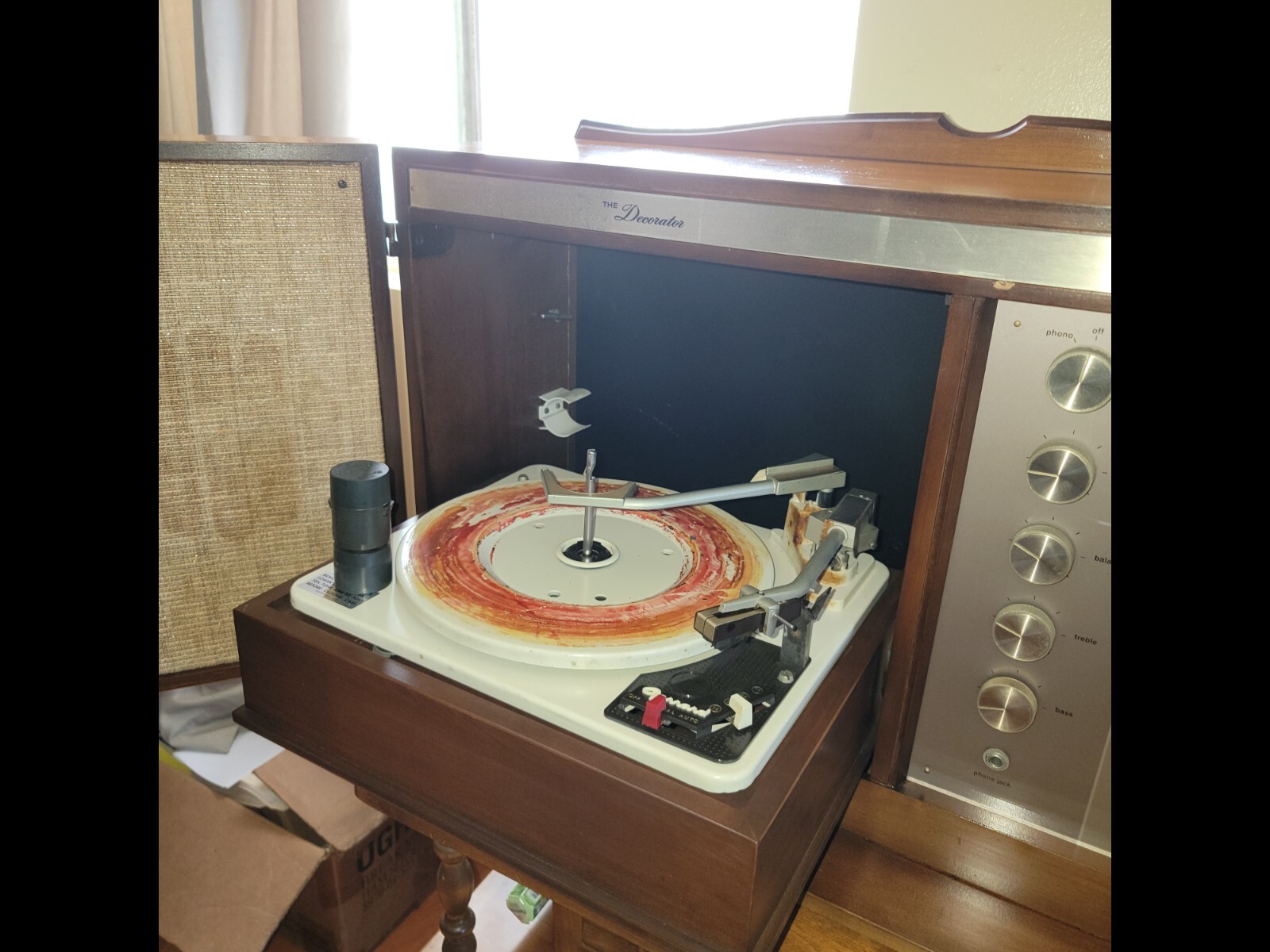 Vintage General Electric Portable Record Player & Radio | eBay