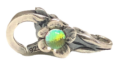 Authentic Trollbeads Dichroic Flower Lock Crystal | eBay