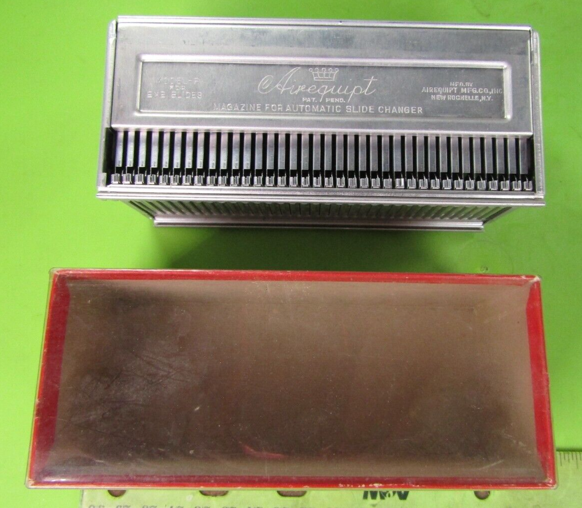 AIREQUIPT Automatic Tray Model P for 2 x 2" Metal 35mm Film Slides ...