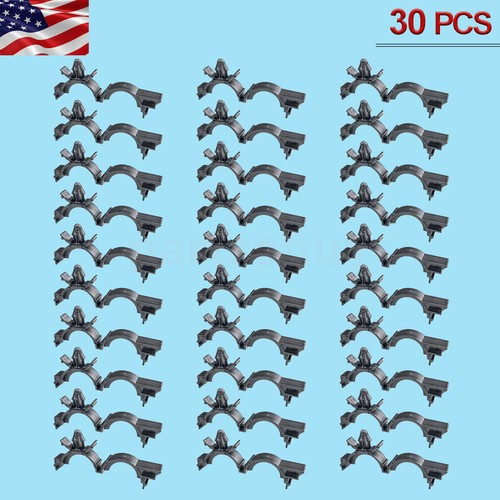 30 Pcs Wire Loom Routing Clip Retainer Conduit I.D. 3/4" O.D. 1" For GM ...