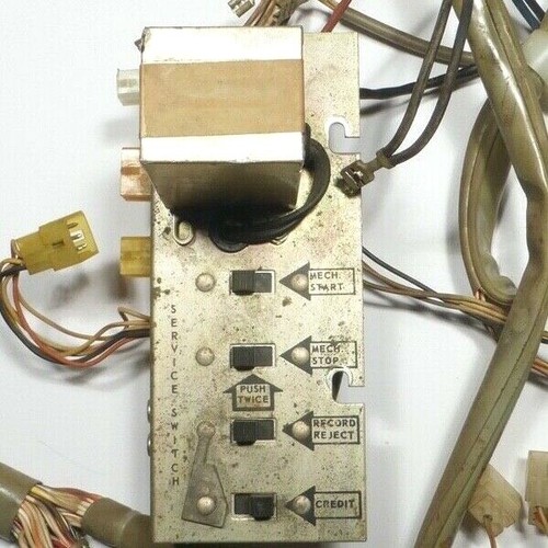 SEEBURG SPS2 JUKEBOX: Tested MAIN WIRE HARNESS w/ SERVICE SWITCH ...