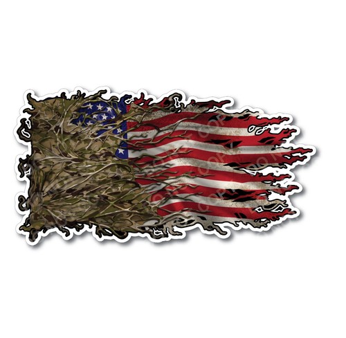 USA American Flag Decal 3M Sticker Car Truck Window Bumper Laptop ...