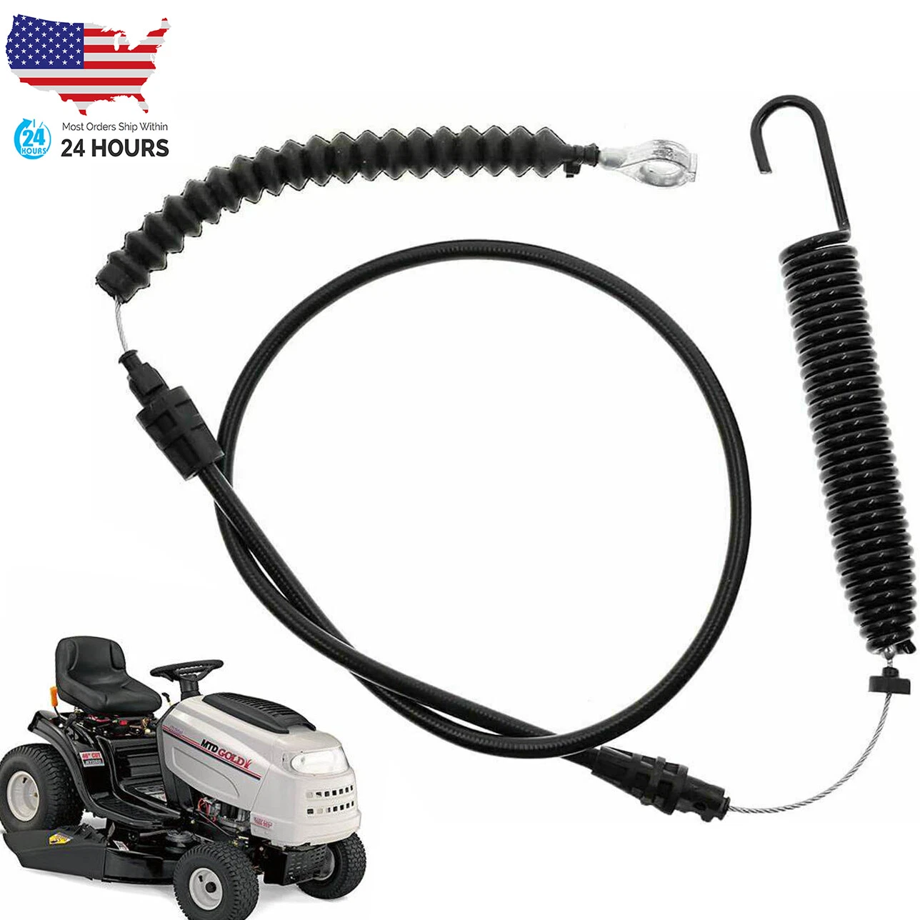 Deck Engagement Cable For Craftsman T100 T110 T120 T130 T140 Deck ...