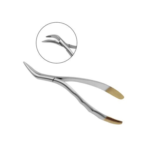 3 Dental Surgical Upper Root Tip Extraction Pliers Residual Tweezer ...