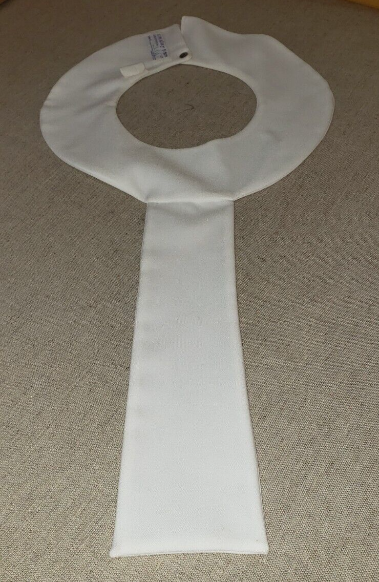 LOT OF 4 YOUTH CHOIR YOKETTES COLLARS WHITE CHEST SIZE 33 & OVER C M ...