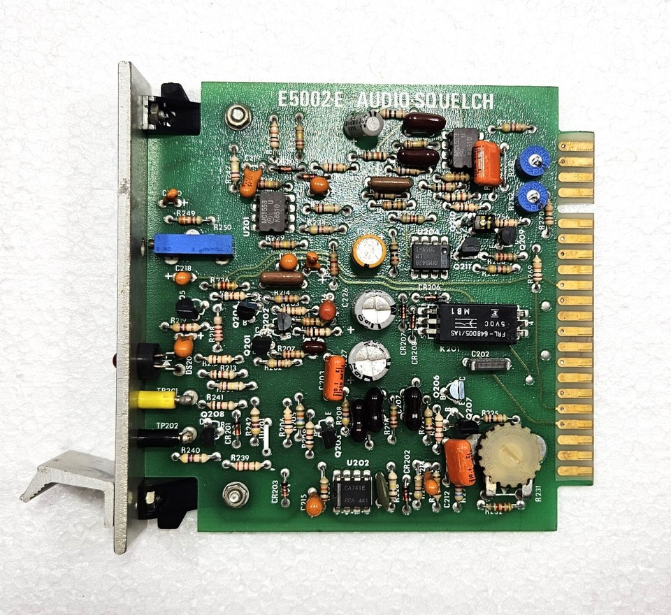 TELEMOTIVE RC-E5002 AUDIO-SQUELCH PCB CIRCUIT CARD E5002-E | eBay