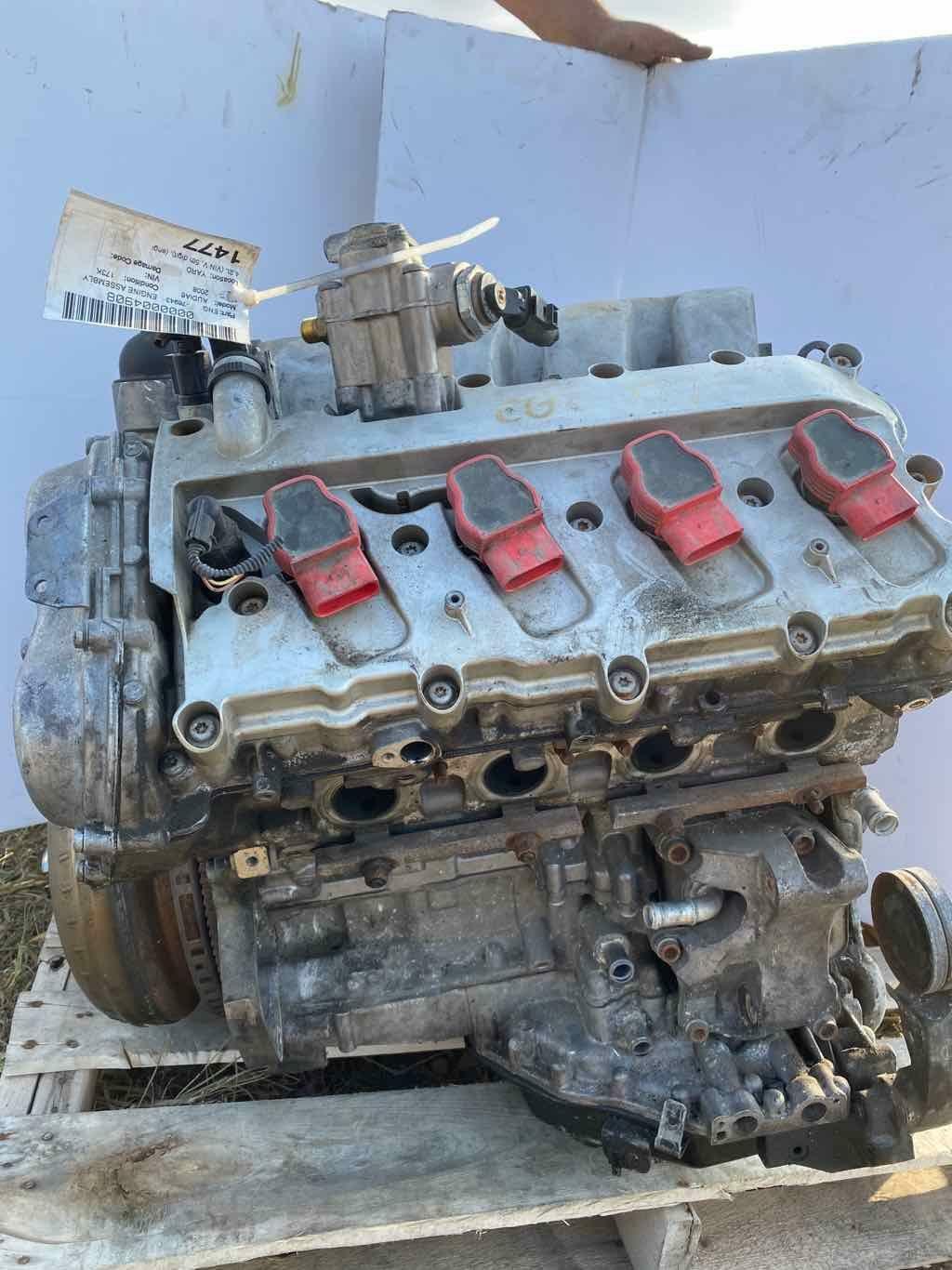 Engine Motor Assembly 4.2 VIN V BVJ AUDI A6 07 08 09 10 11 runs good | eBay