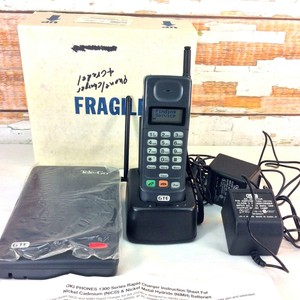Vintage OKI Telecom GTE Mobile Cell Phone Tele Go Base Charger ...