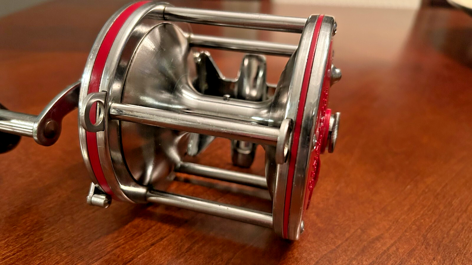 Penn Senator 114h 6/0 Conventional Fishing Reel (Red Side Plates) | eBay