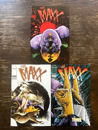 THE MAXX 1 2 3 UNREAD NM LOT Sam Kieth Marvel Comics Presents Wolverine ...