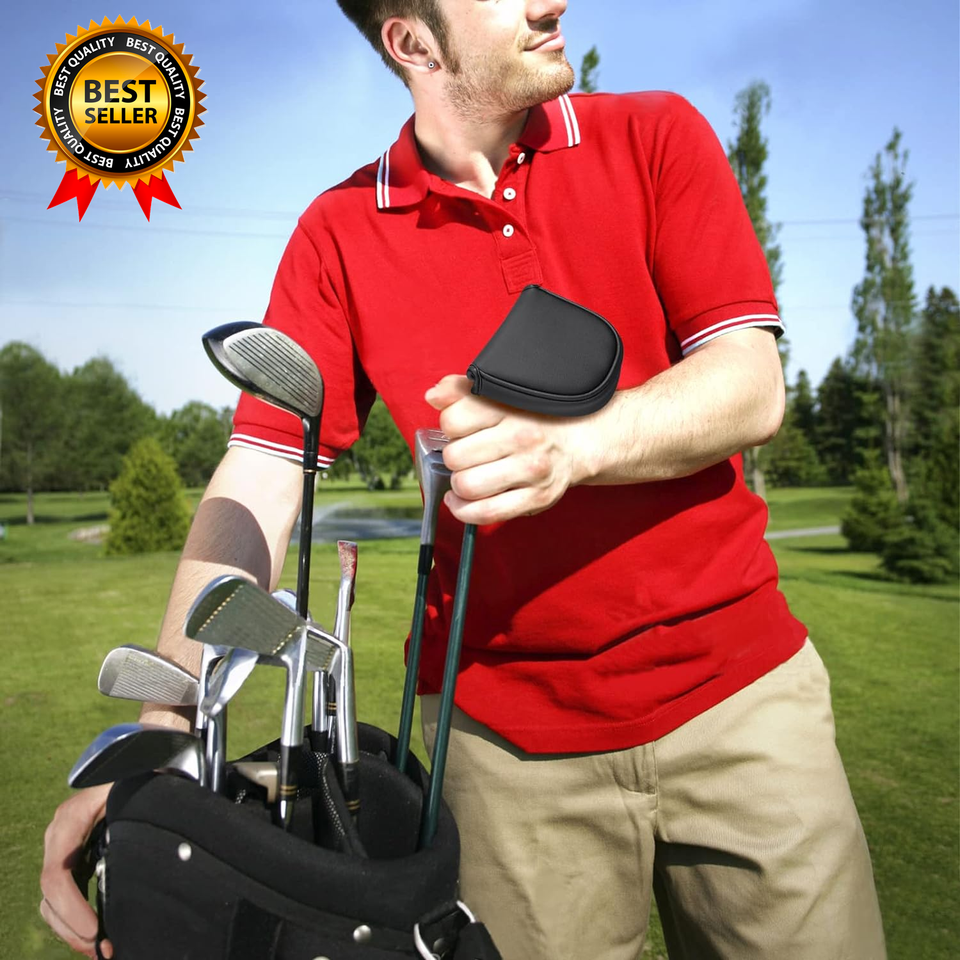 Golf Head Covers Putter Mallet Golf Club Protector Fits for Odyssey ...