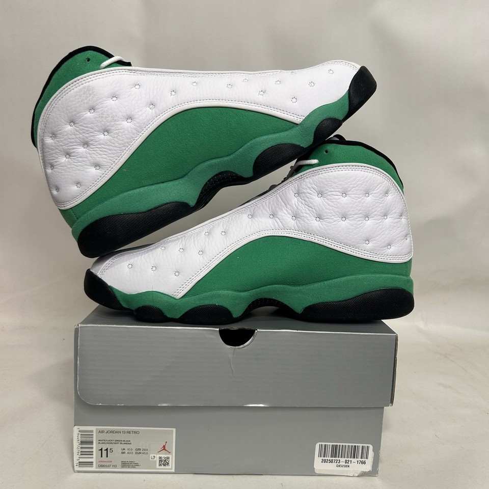 Nike Air Jordan 13 Retro OG “White Lucky Green” DB6537-113 Men’s 11.5 ...