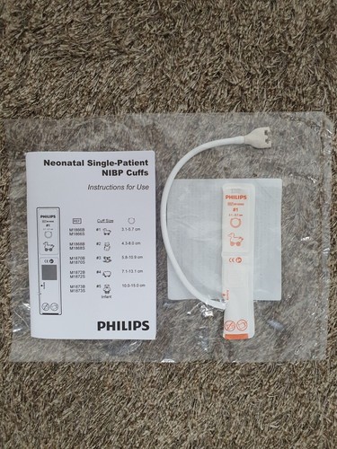 Philips Neonatal Single Patient Cuff Size 1 - M1866B for sale online | eBay