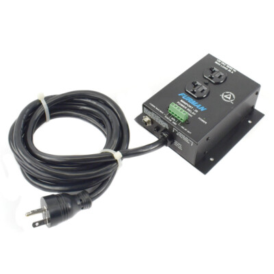 Furman MiniPort-20 MP-20 20A Power Relay Switched 120VAC Outlet + 12VDC ...