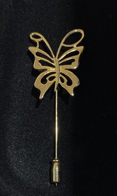 Gold Toned Coat Pin Hat Pin Stick Pin | eBay