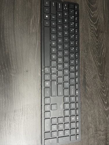 HP HQ-TRE 71025 4251a-khsap003k Wireless Slim Black Keyboard-NO DONGLE ...