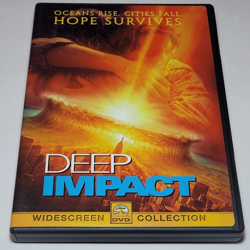 Deep Impact (DVD, 1998) Robert Duvall Tea Leoni Elijah Wood Free 1-Day ...