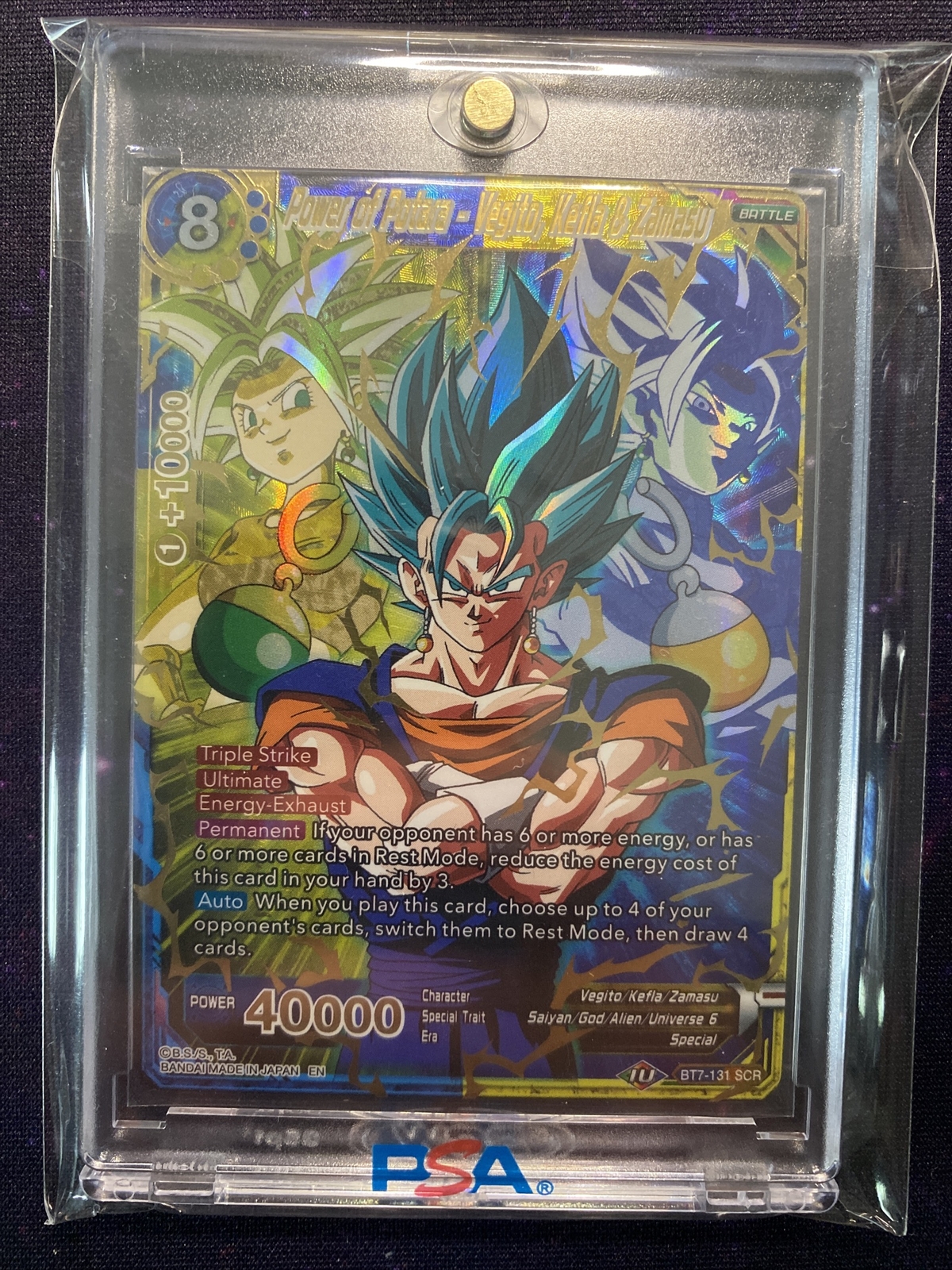 Dragon Ball Super Power of Potara - Vegito, Kefla & Zamasu Assault Of ...