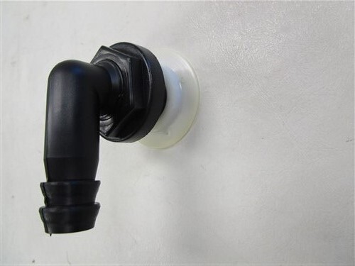 SCUPPER DRAIN ELBOW 3999 BLACK / WHITE 1/2" W/ STRAINER MARINE BOAT | eBay