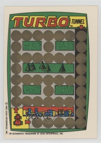 1983 Topps Video City Scratch-Off Game Turbo d8k | eBay