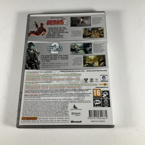 Ubisoft Double Pack: Rainbow Six Vegas & Ghost Recon Advanced ...