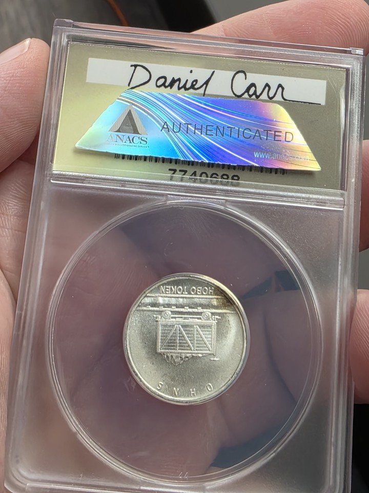Dan CARR 2016 OHNS TOKEN! SILVER! ANACS MS69. 125 Mintage! Limited! Signed! | eBay