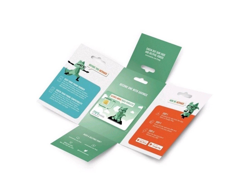 Mint Mobile 3 Month Prepaid Plan SIM Card with 15GB DATA, Talk, Text ...