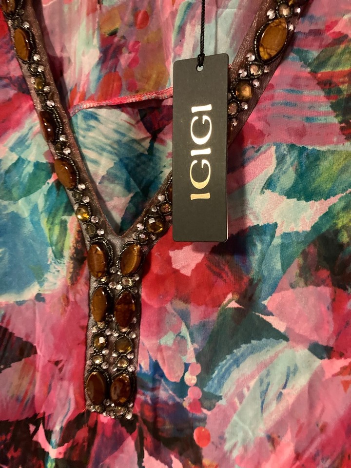 IGIGI CAMILA TUNIC IN TAHITIAN BLISS SIZE 14/16 NEW NEVER WORN | eBay
