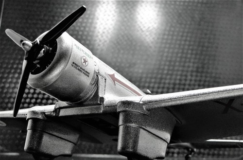 Vintage Mid-Century Modernism Atomic Modern WW2 Plane Antique Airplane ...