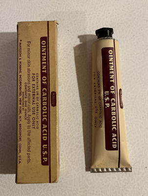 Vintage 1950s New Old Stock McKesson’s Carbolic Acid USP Jelly Lead ...