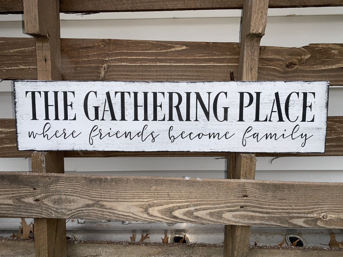 Long Farmhouse Kitchen Signs