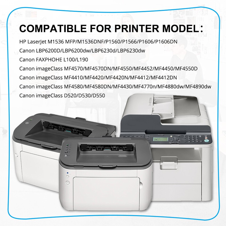 2PK 128 Toner Fits Canon Printer Imageclass MF4580dn MF4770n MF4880dw ...