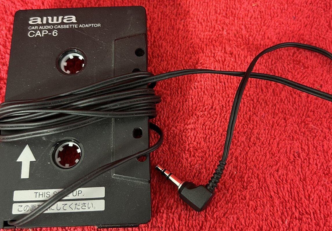 OEM Aiwa Cap-6 Car Audio Cassette Adapter Ch10 for sale online | eBay