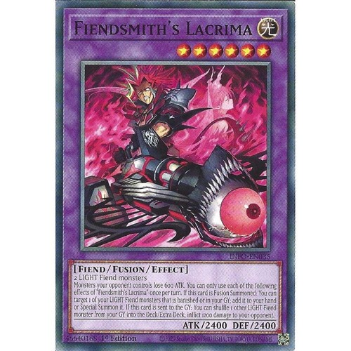 INFO-EN035 Fiendsmith's Lacrima : Common Card : 1st Edition YuGiOh TCG ...