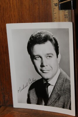 Vintage TV Show Mini Promo Photo 1950's Pre-Print Auto Michael Callan ...