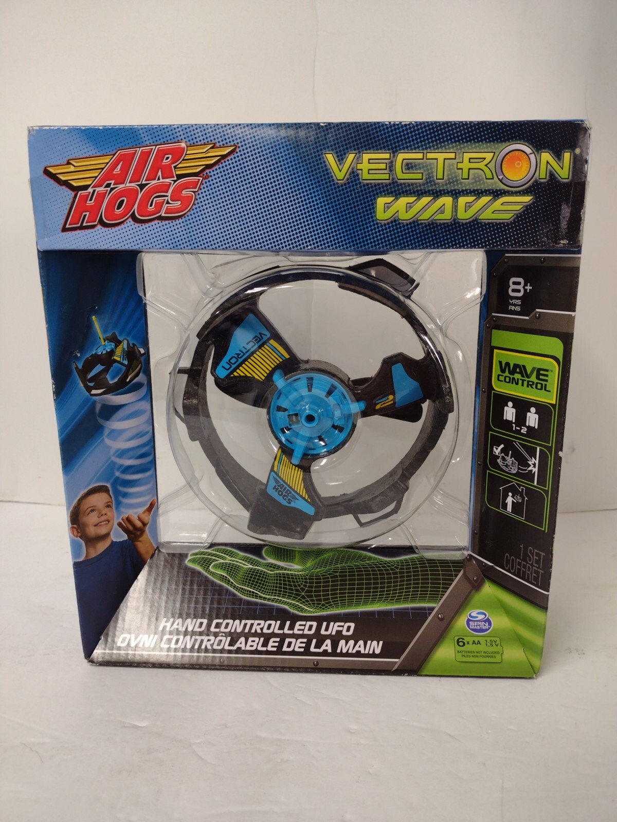 Air Hogs Vectron Wave Hand Controlled RC Remote Control UFO 8 and up ...