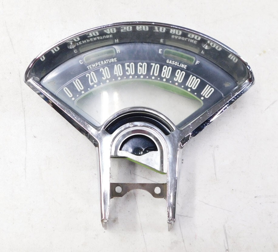 1955 1956 chevy automatic instrument cluster assembly # 9 reconditioned ...