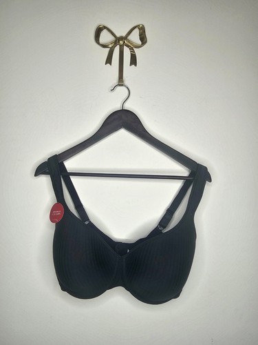 FORMFIT BRA, TRIUMPH, BLACK EVERYDAY CONTOUR, SIZE 16E, NEW WITH TAGS ...