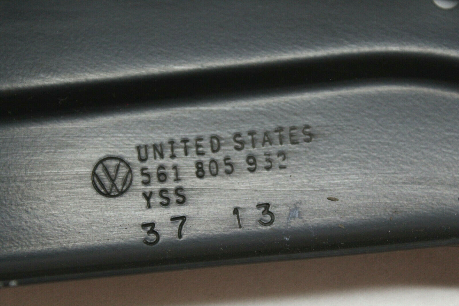 2014 VW PASSAT FRONT RIGHT RADIATOR SUPPORT BAR 561 805 932 OEM 12 13 ...