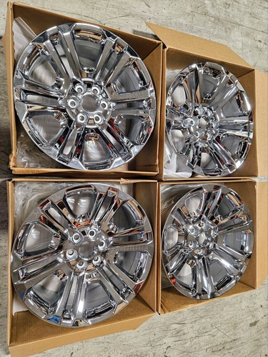 2014-2020 General Motors 22x9 Alloy Chrome 6 Spoke Wheels 84346101 IN ...