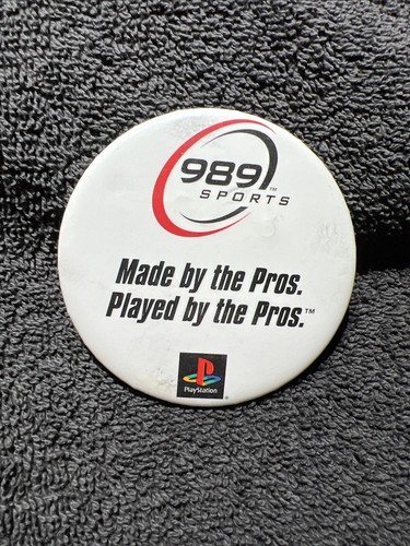 989 Sports Playstation PS1 Promotional Button Pin Back | eBay