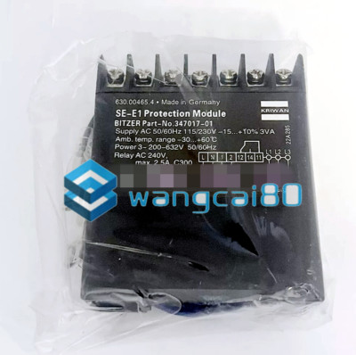 1PC NEW compressor protection module replace For Bitzer SE-E1 347017-01 ...