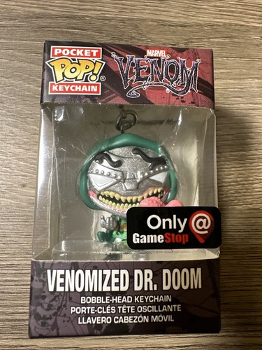 Venomized Dr. Doom Funko Pop Gamestop Exclusive Keychain | eBay