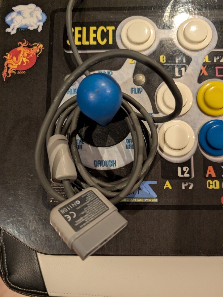 MAS Arcade Fight Stick Joystick Happ Competition PS2 | eBay
