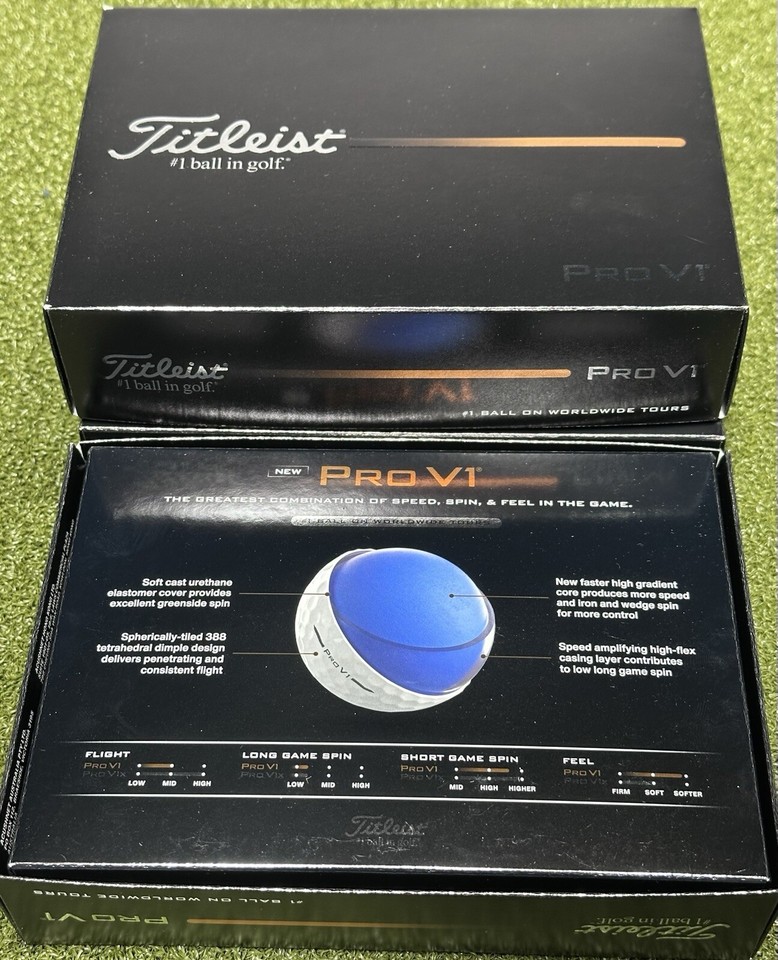 Titleist 2025 ProV1 Golf Balls White 3 Dozen NEW in Box | eBay