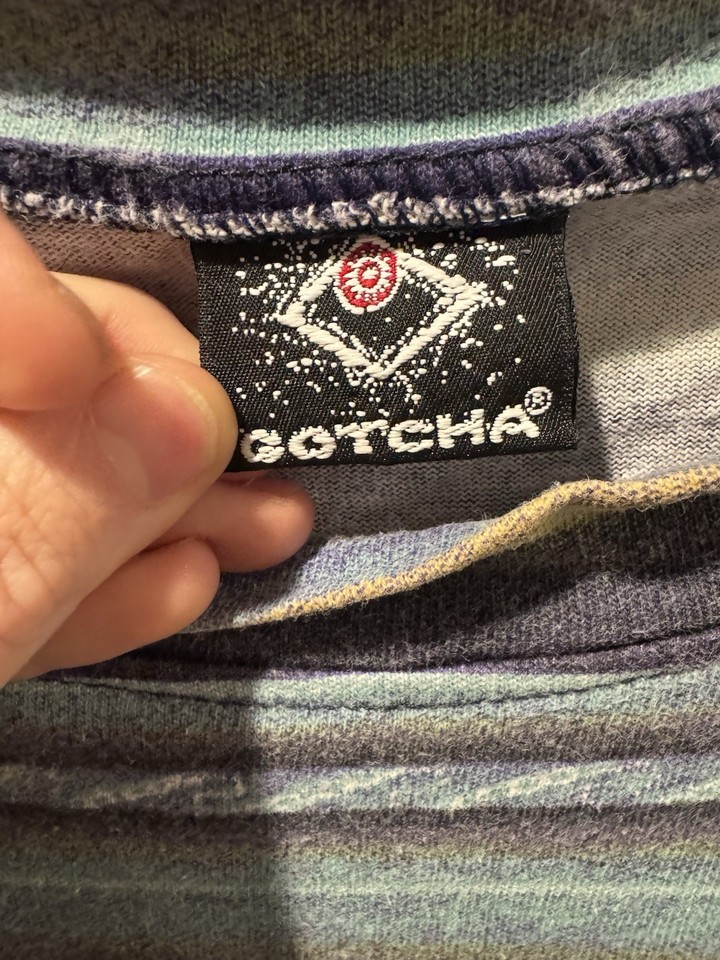 VINTAGE Gotcha Surf Shirt Made In USA Size L | eBay