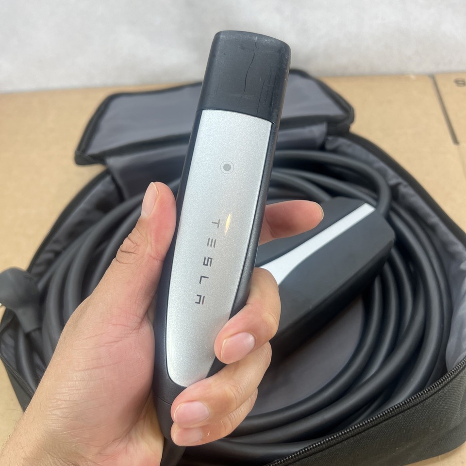 Tesla Gen 2 Charger Universal Mobile Connector With 5-15 Adapter OEM | eBay